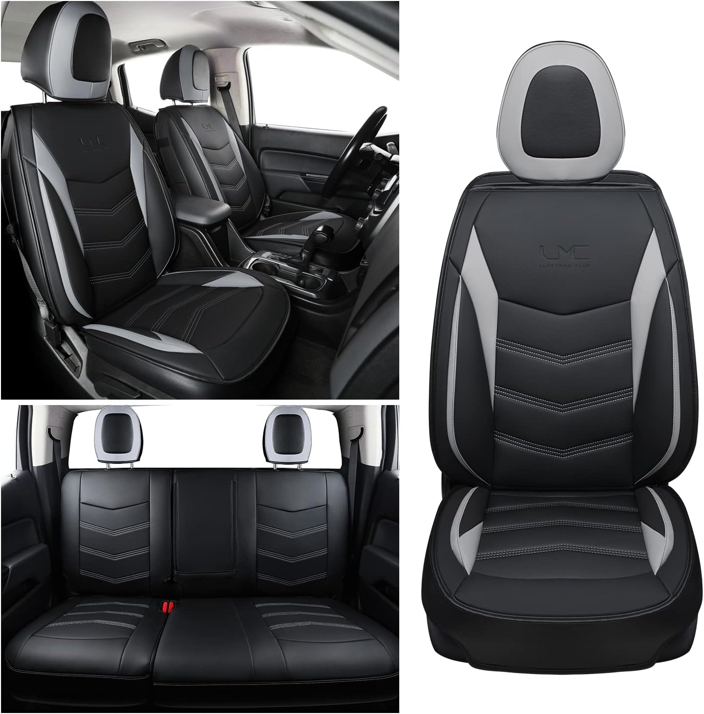 Colorado Seat Covers Z71 LT ZR2 Work Truck, Waterproof Faux Leather ...